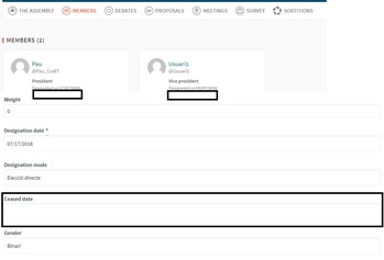Take advantage of ceased date in order to show more information of ...